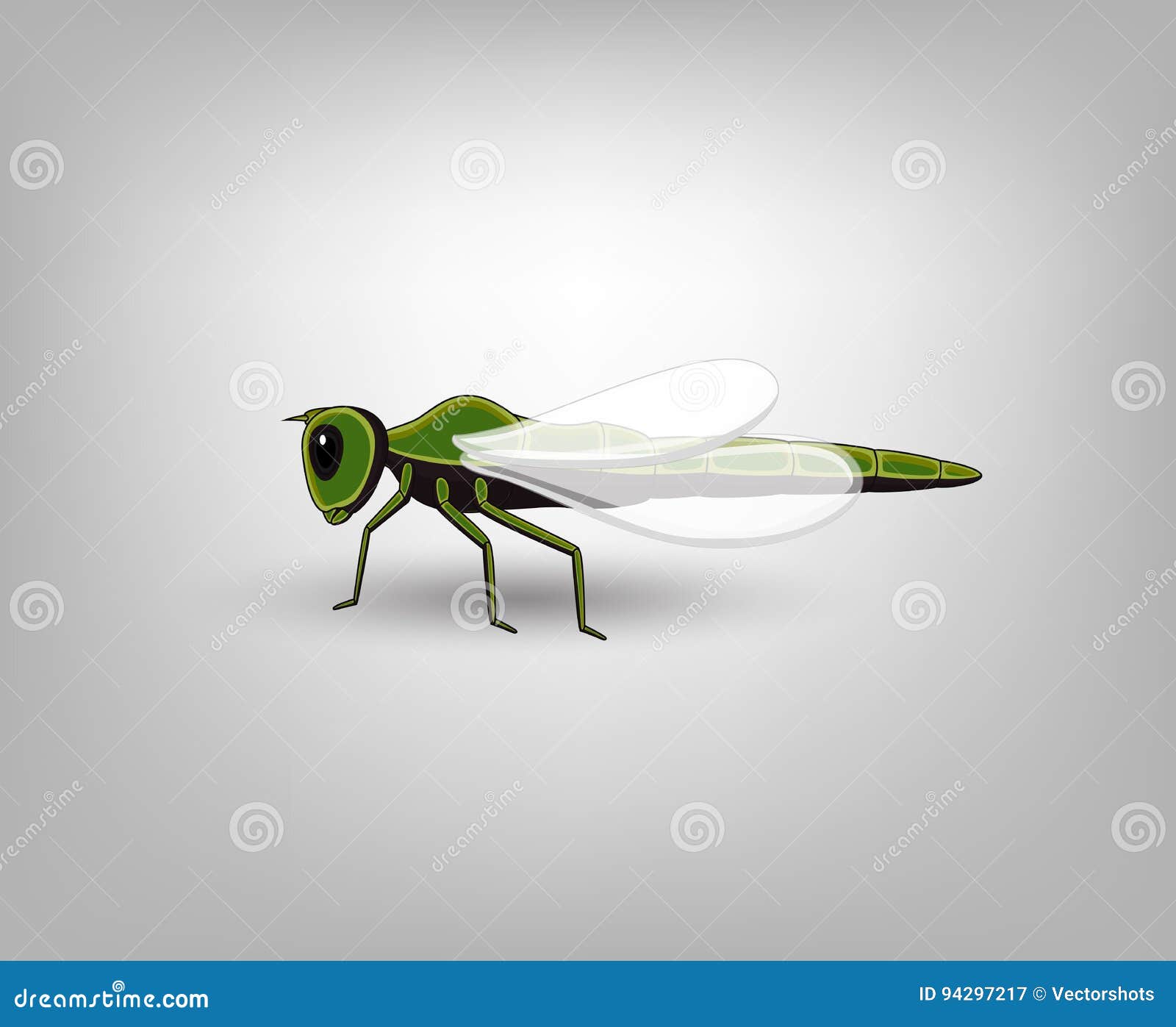 Flying Mayfly Ephemeroptera On A Side View Silhouette Found In Map Of ...