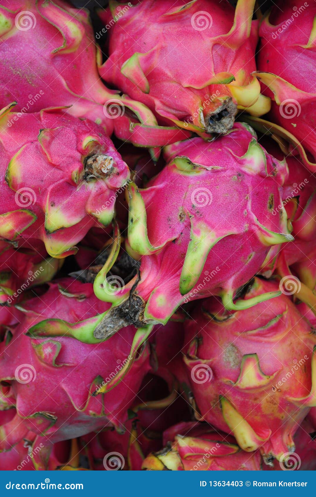 Dragonfruit stock image. Image of bizarre, macro, organic - 13634403