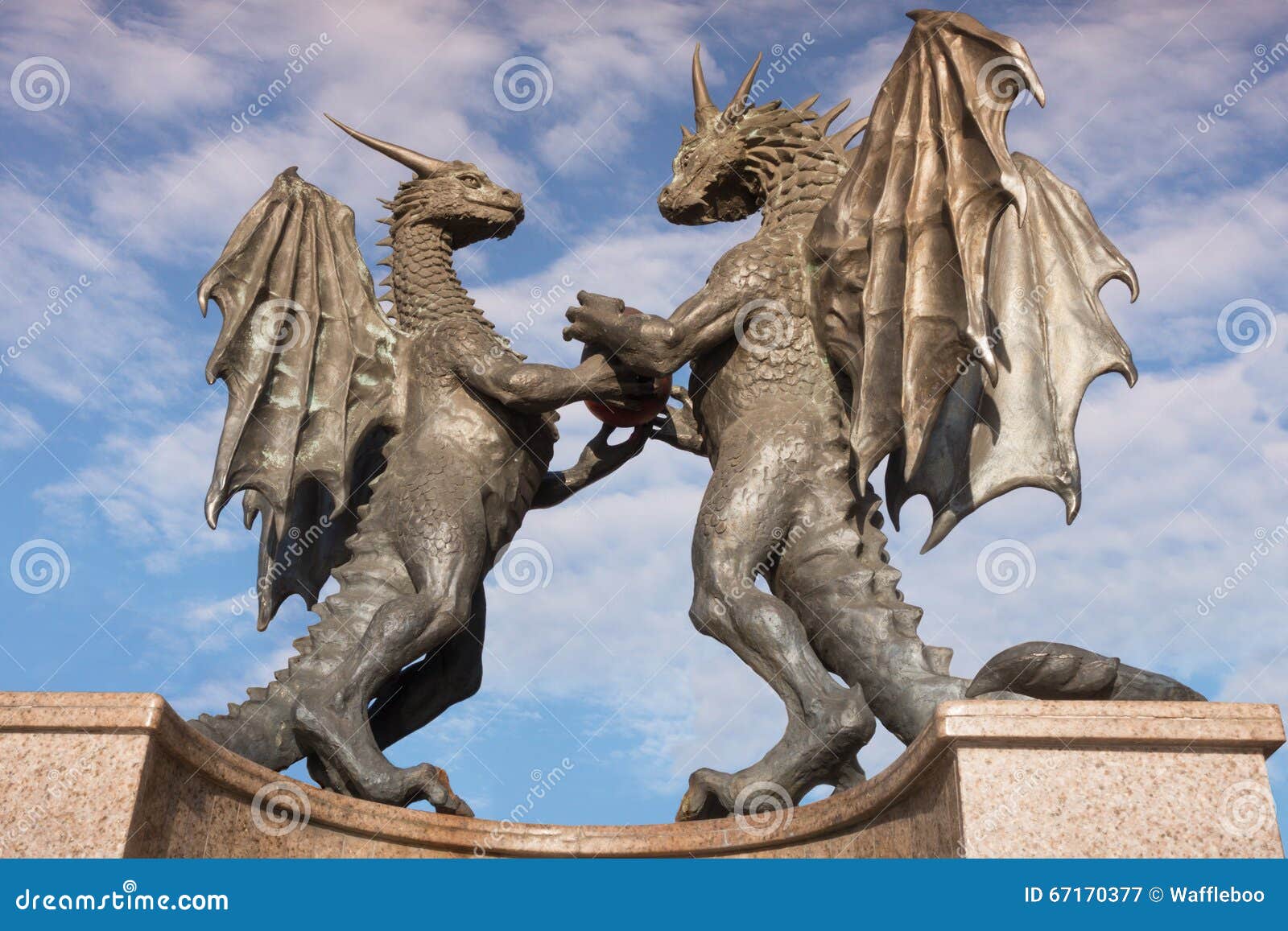 The Dragons in Love Statue in Varna, Bulgaria Editorial Photography ... The Dragons in Love Statue in Varna, Bulgaria Editorial Photography ...