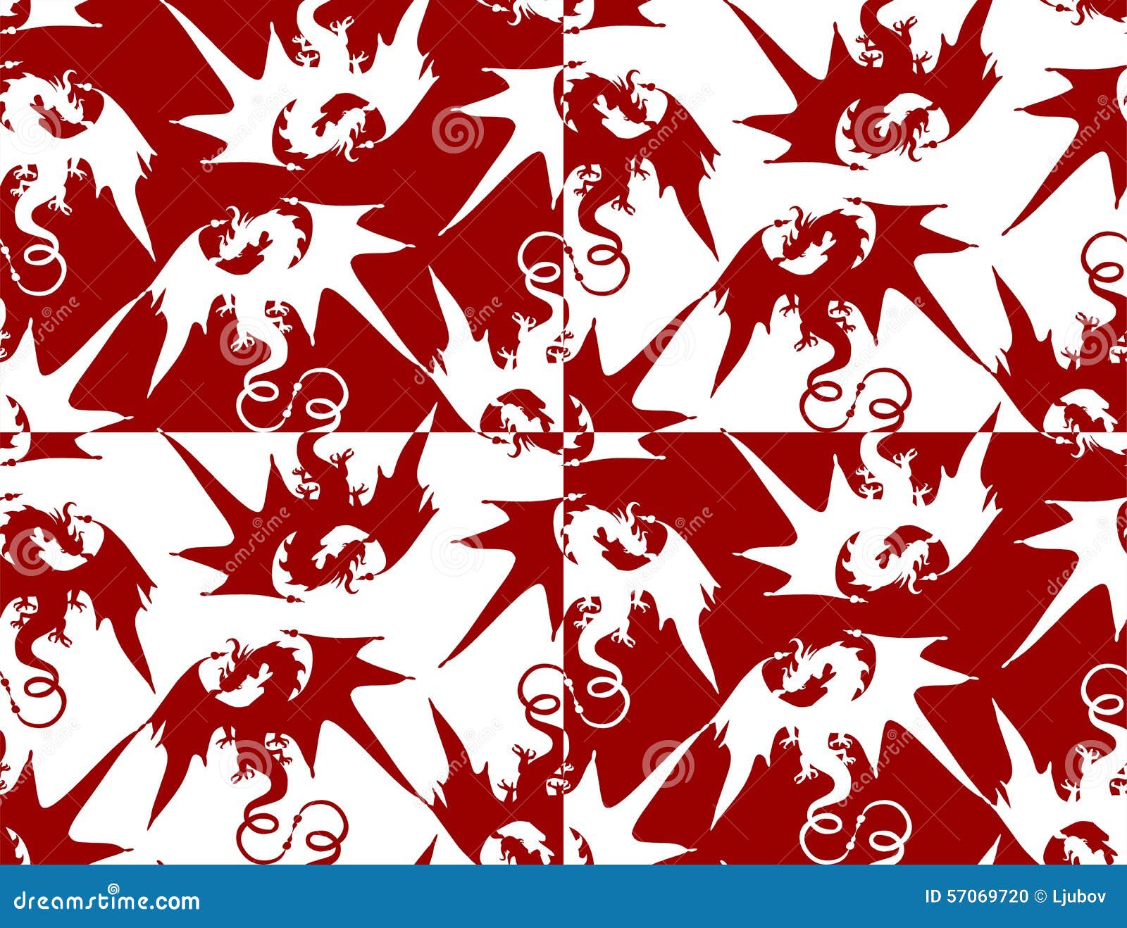 Dragons stock vector. Illustration of imagination, mythology - 57069720