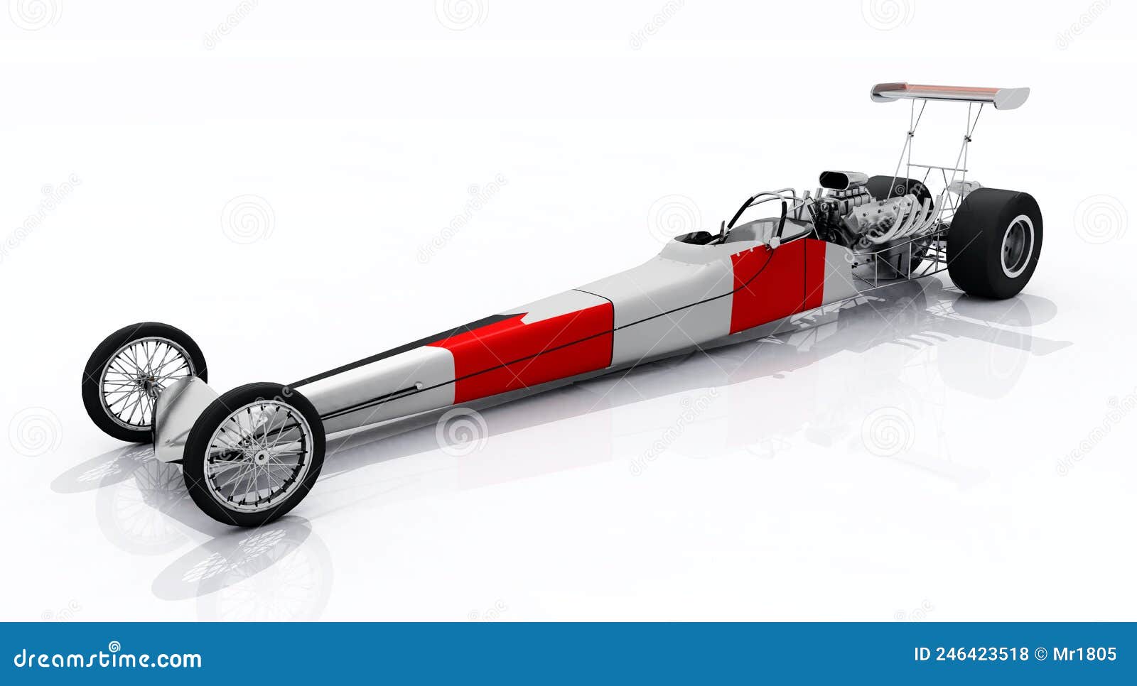 Dragster Car Royalty-Free Cartoon | CartoonDealer.com #246423518