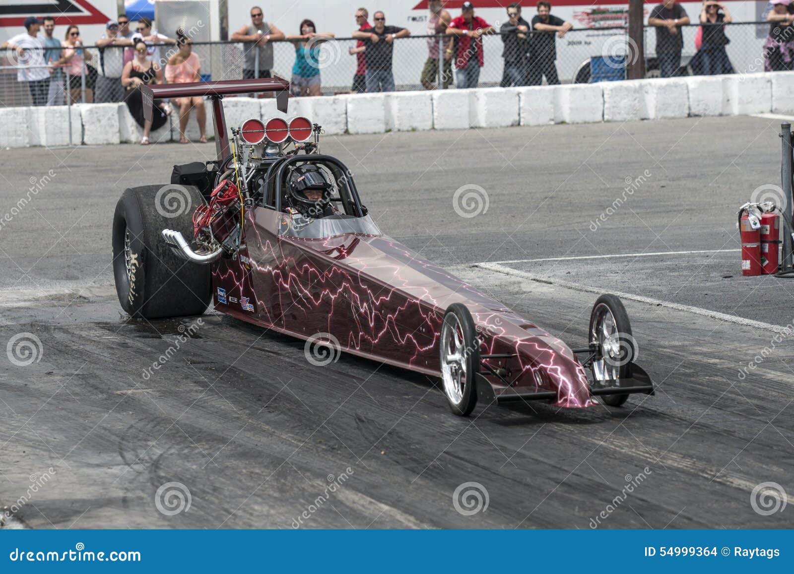 Dragster on the track editorial stock image. Image of competitor - 54999364