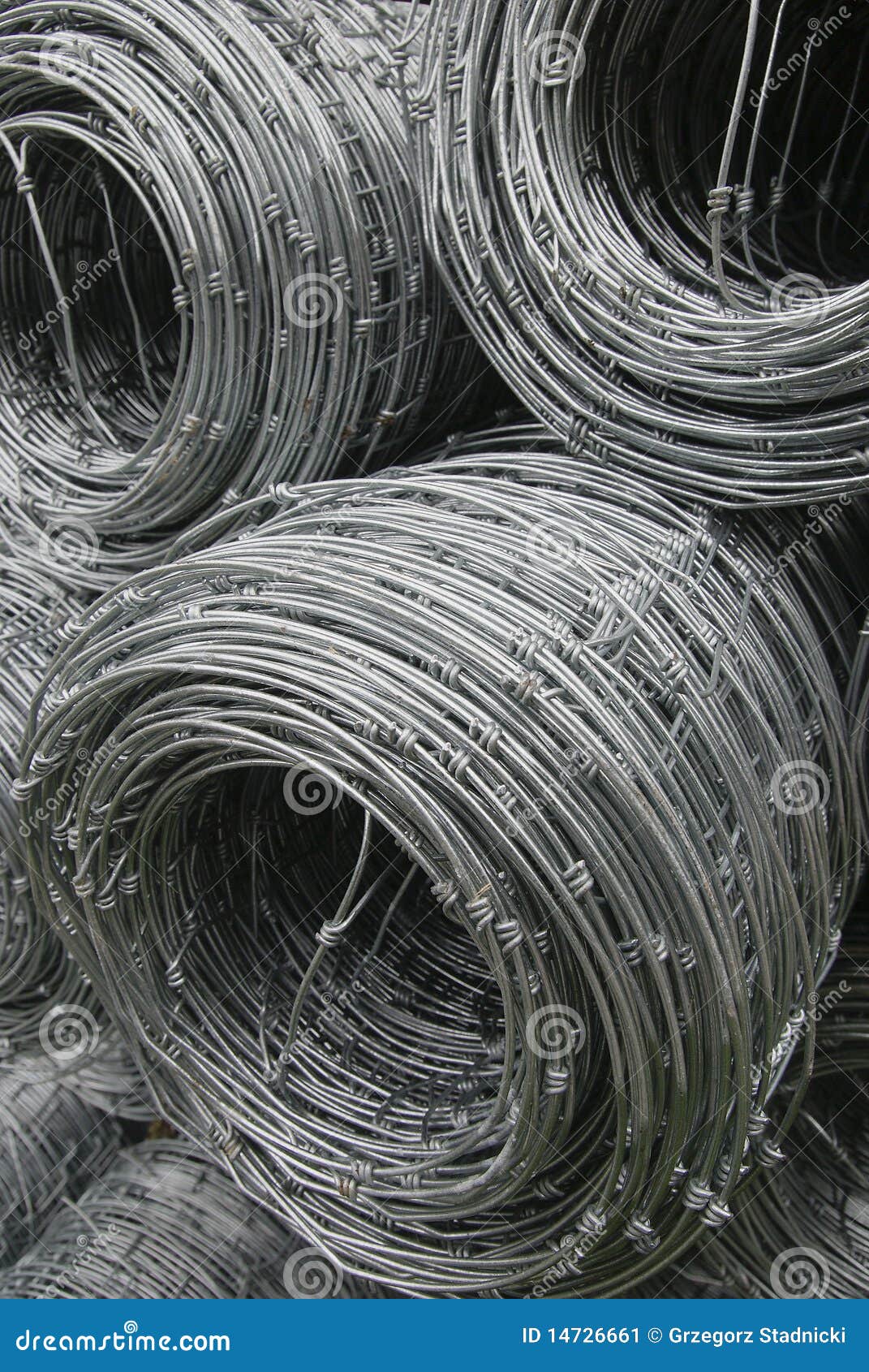 Draht stockbild. Bild von galvanisiert, draht, hintergrund - 14726661