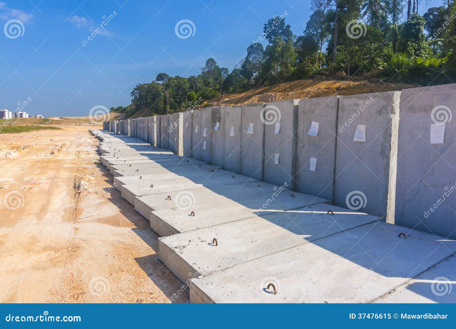 Drain concrete stock image. Image of industrial, background - 37476615