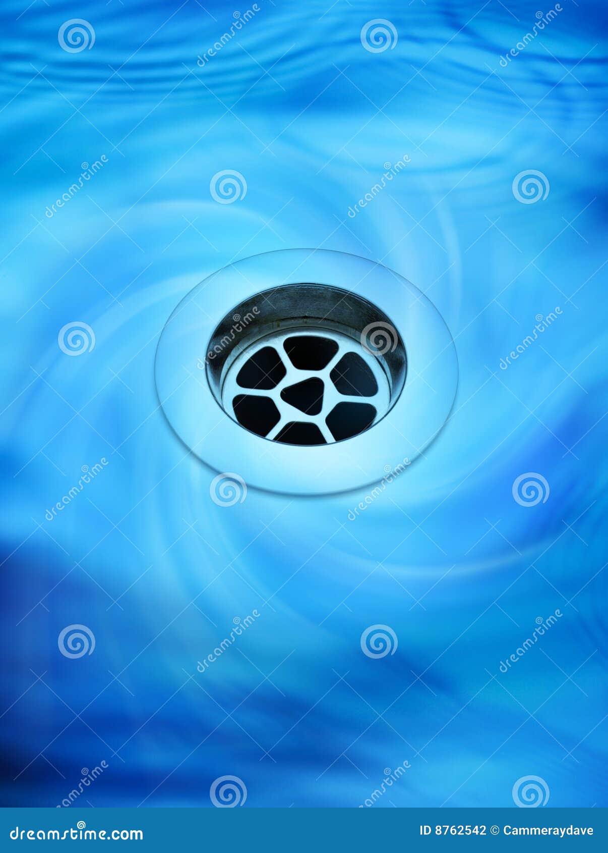 Drain Draining Water stock photo. Image of clean, bath - 8762542