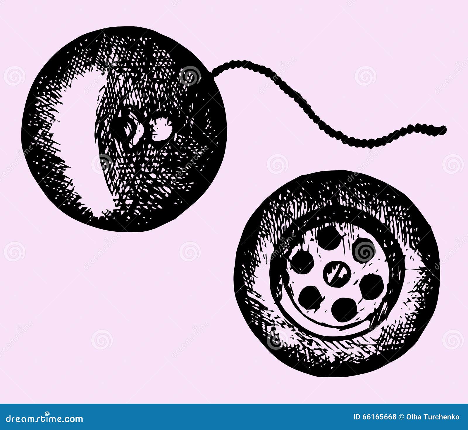 Drain Hole. Doodle Style Cartoon Vector | CartoonDealer.com #27927655