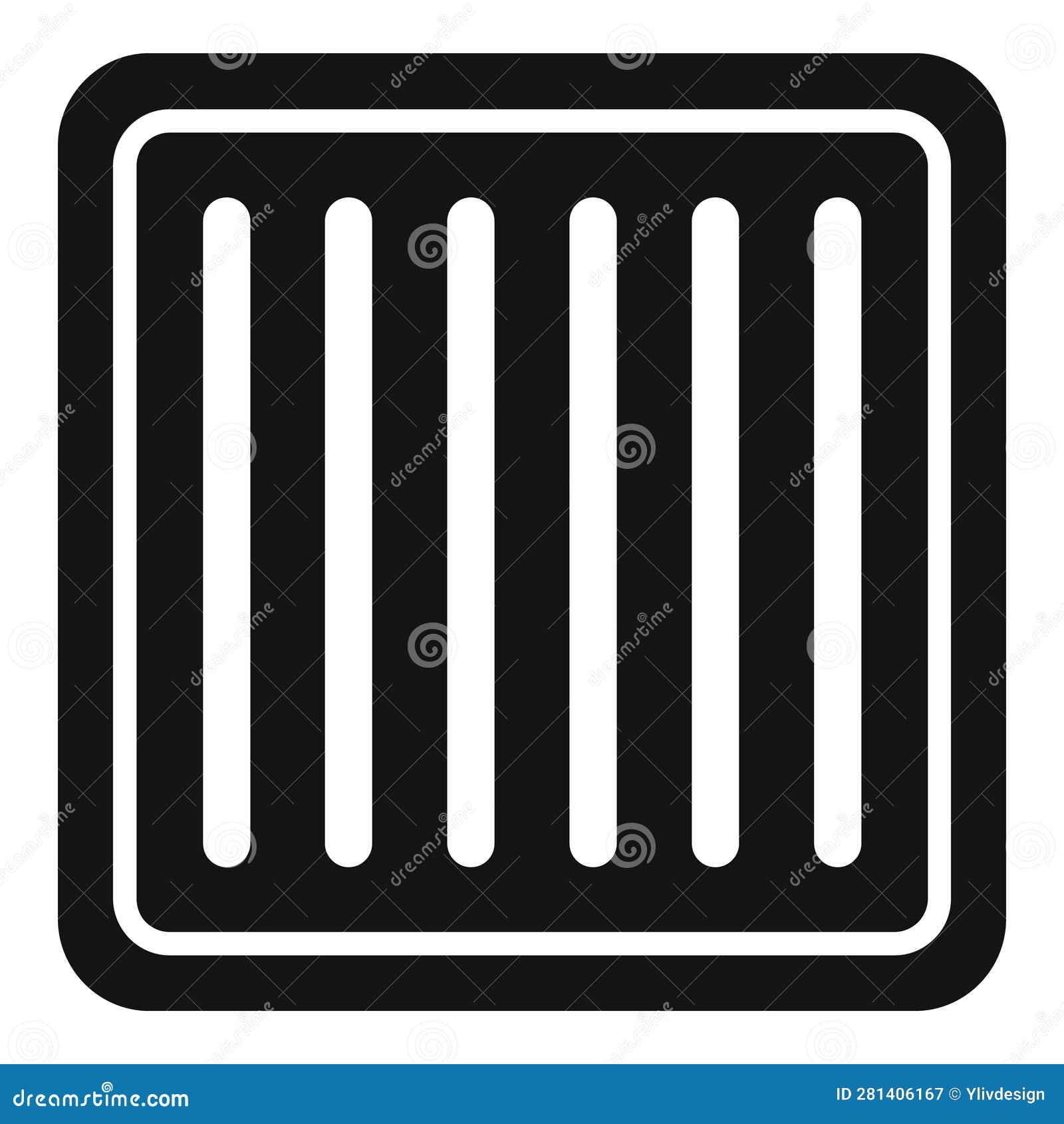Drain Metal Cover Icon Simple Vector. City Road Stock Vector ...
