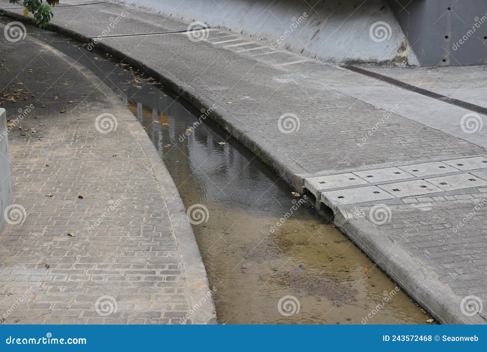 A Drainage Channel. the Waste System, Hk Stock Photo - Image of ecology ...