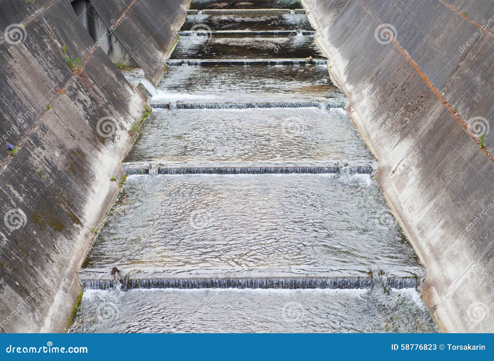 Drainage ditch stock image. Image of canal, meadow, centre - 58776823