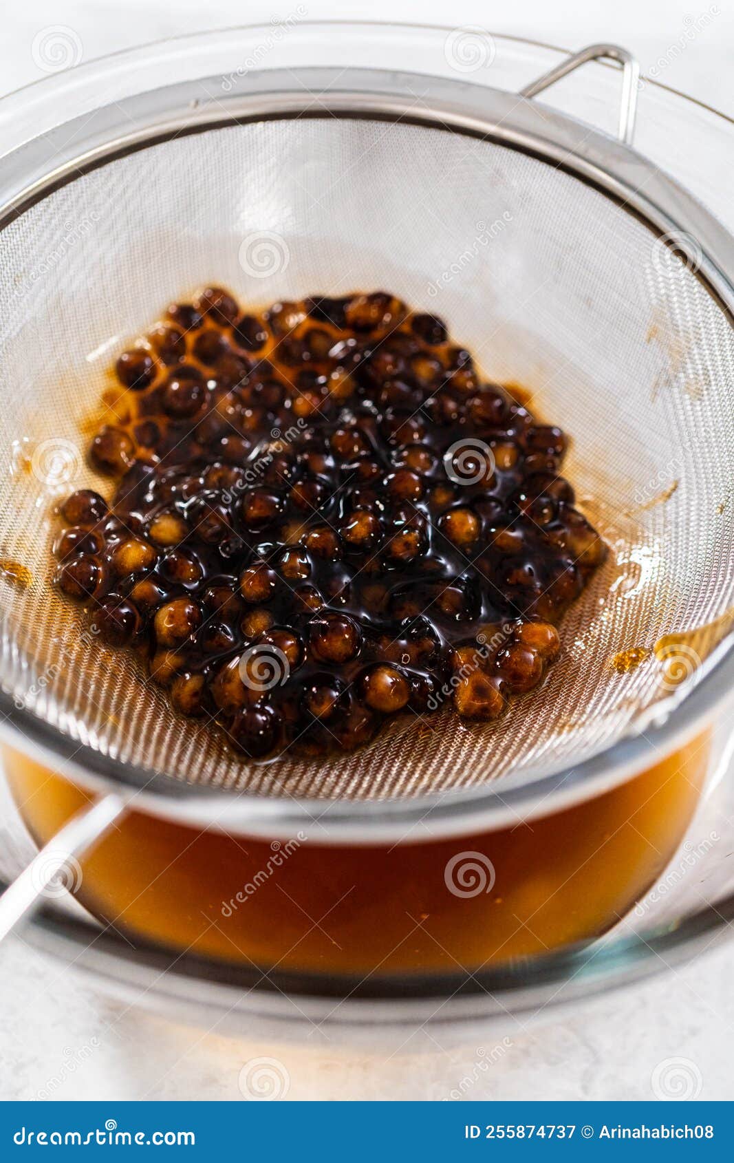 Mango boba smoothie stock image. Image of organic, bowl - 255874737