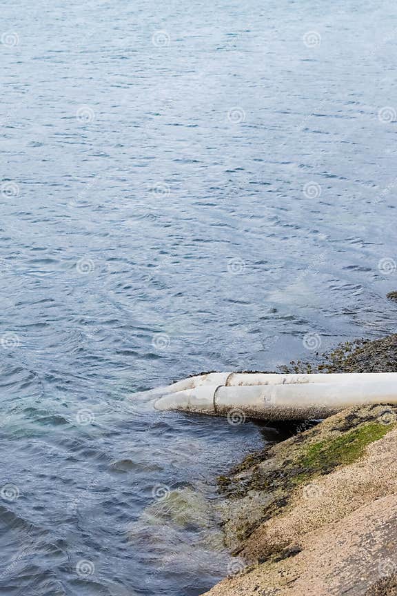 Draining Sewage into the Ocean Stock Image - Image of dirty, factory ...