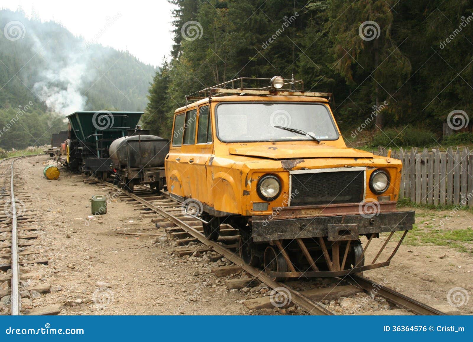 Draisine stock photo. Image of transportation, wheel - 36364576