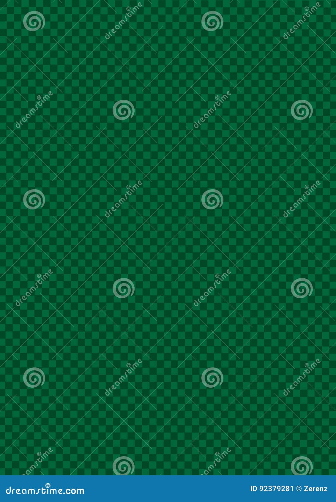 Drak Green Checkered Pattern. Stock Illustration - Illustration of ...