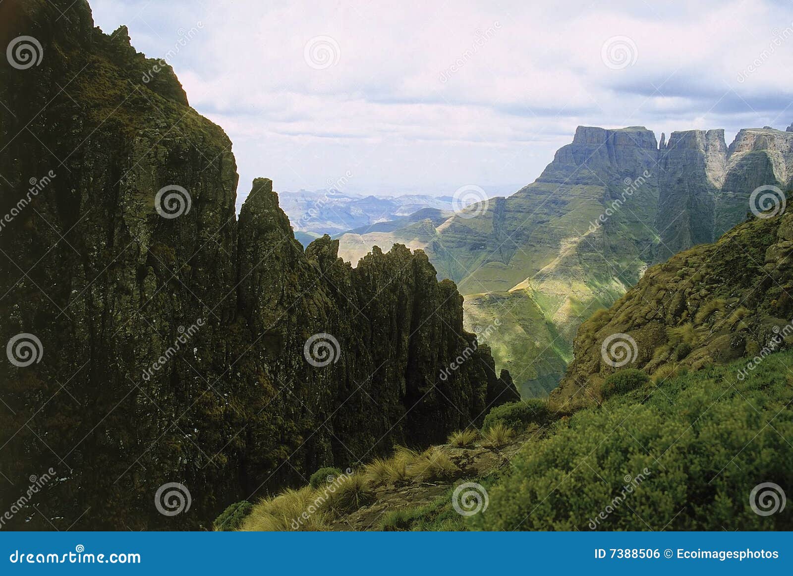 Drakensberg Mountains stock photo. Image of drakensberg - 7388506
