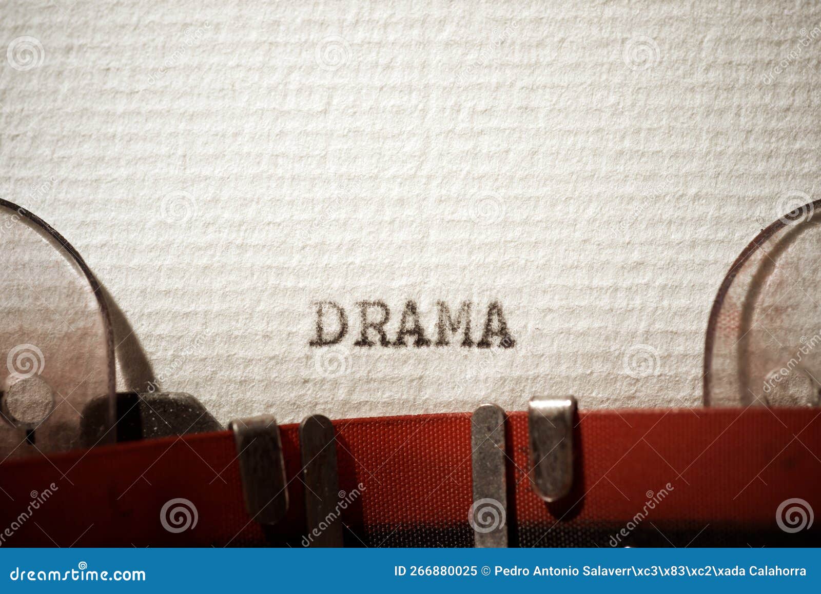 Drama word view stock image. Image of drama, show, page - 266880025