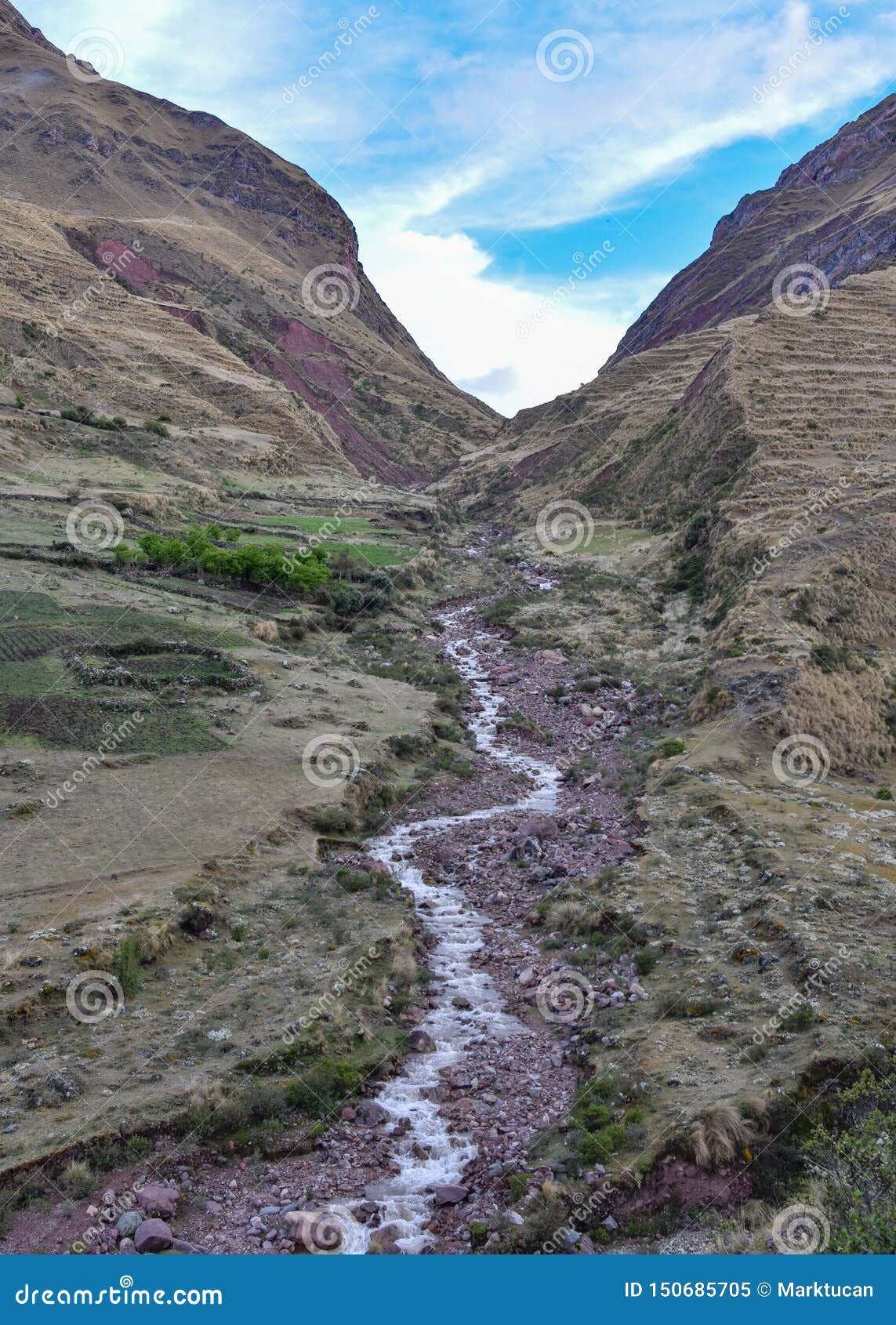 Dramatic Andean Scenery on the Ancascocha Trek in the Cusco Region of ...