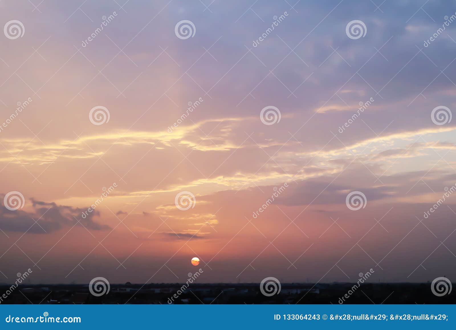 Dramatic Atmosphere Panorama View of Tropical Beautiful Sky. Stock ...