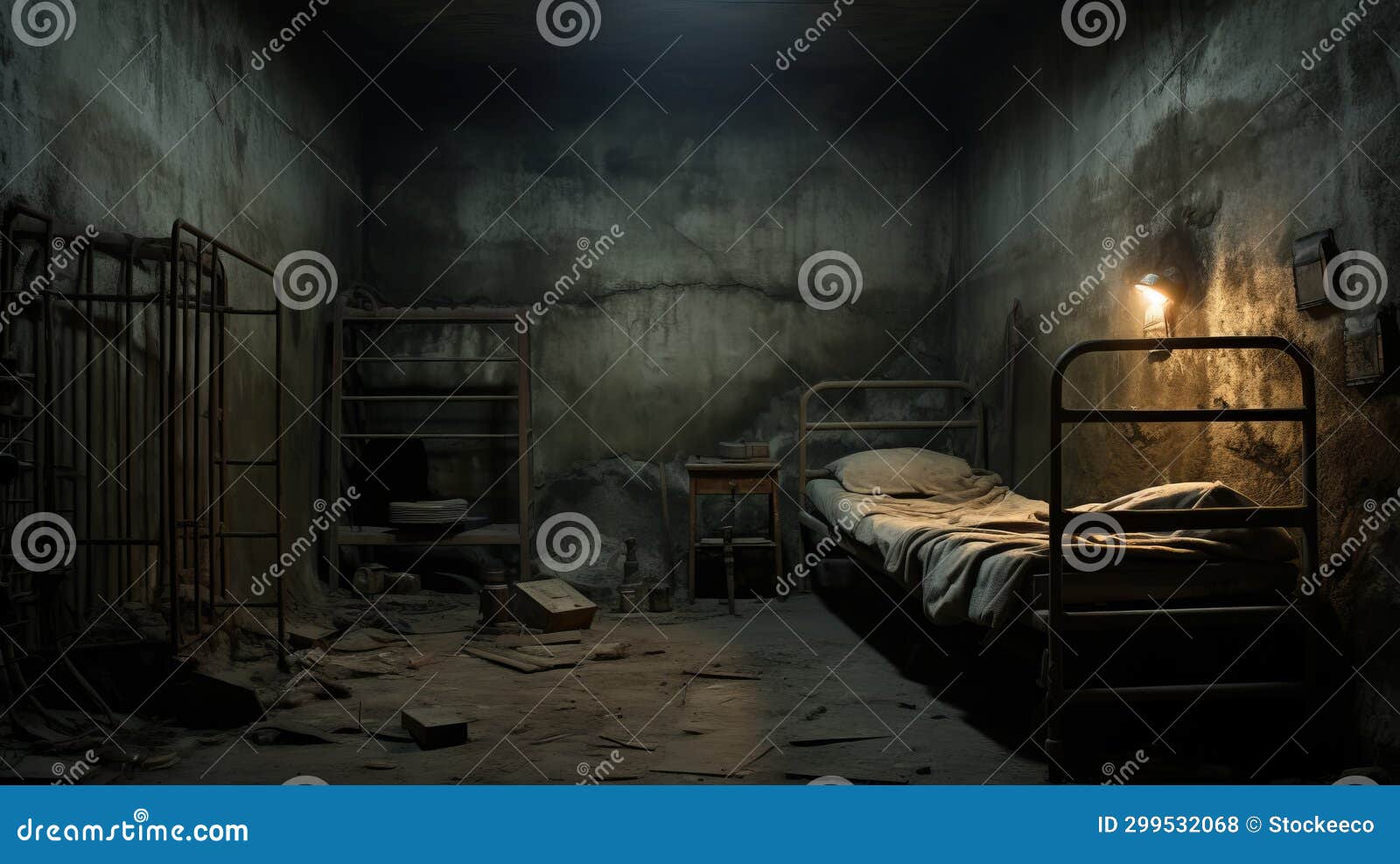 Dramatic Atmospheric Perspective: A Hauntingly Beautiful Ruined Room ...