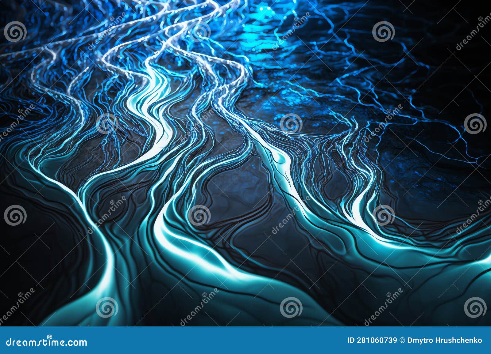 Thunderstorm. Flashing Lightning And Arrow. Blue Cloud Releases ...