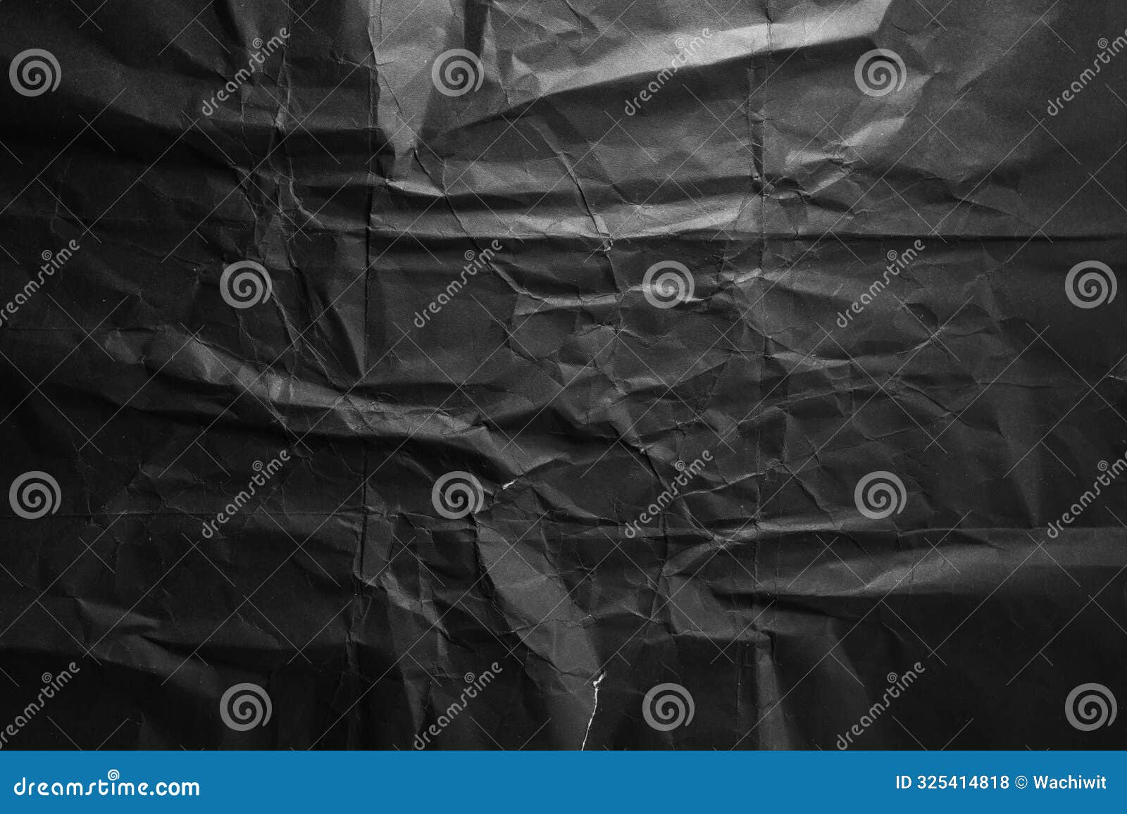 Black Crumpled Paper Texture Background Stock Image | CartoonDealer.com ...