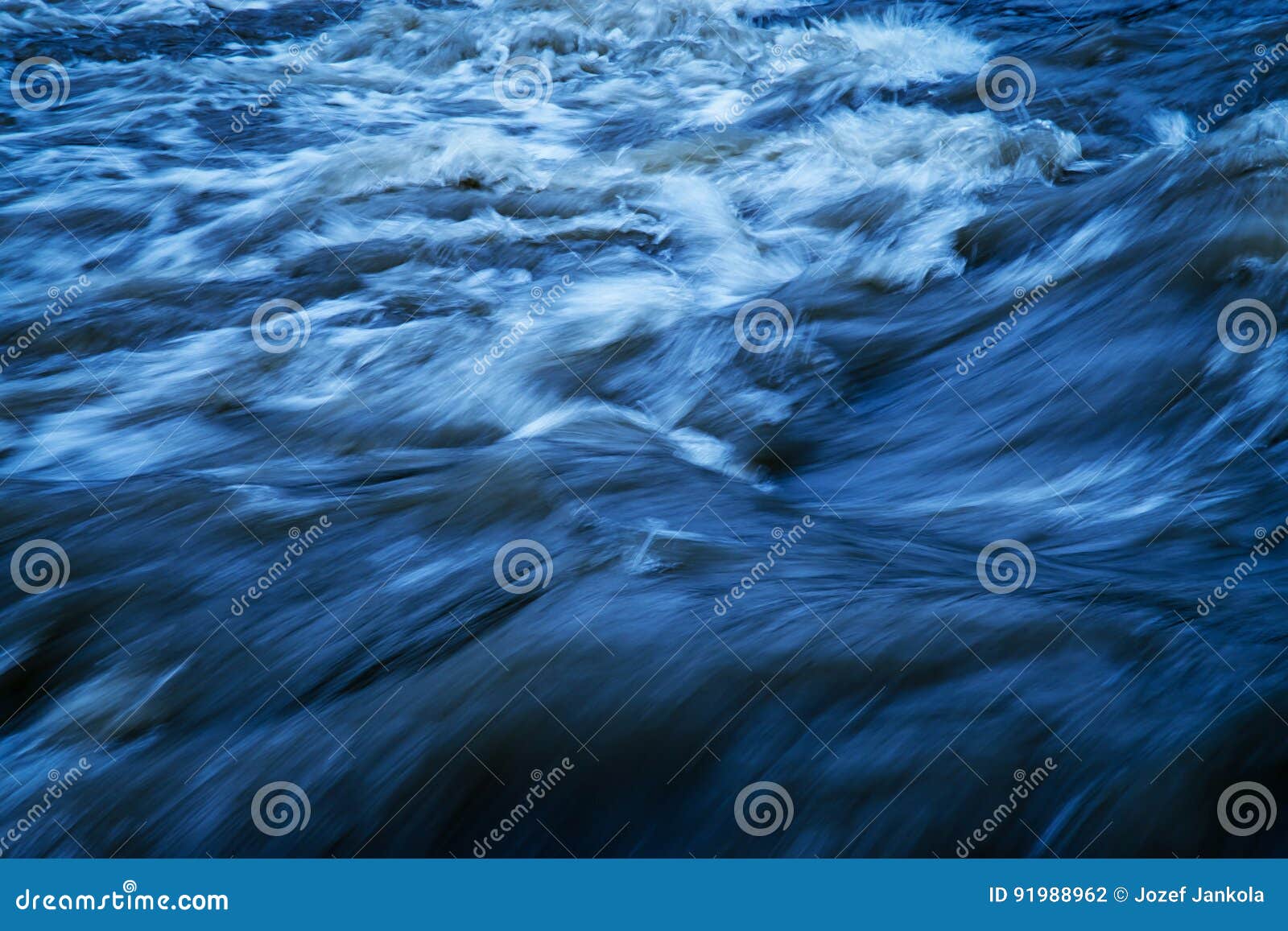 Dramatic blue river flow stock photo. Image of summer - 91988962