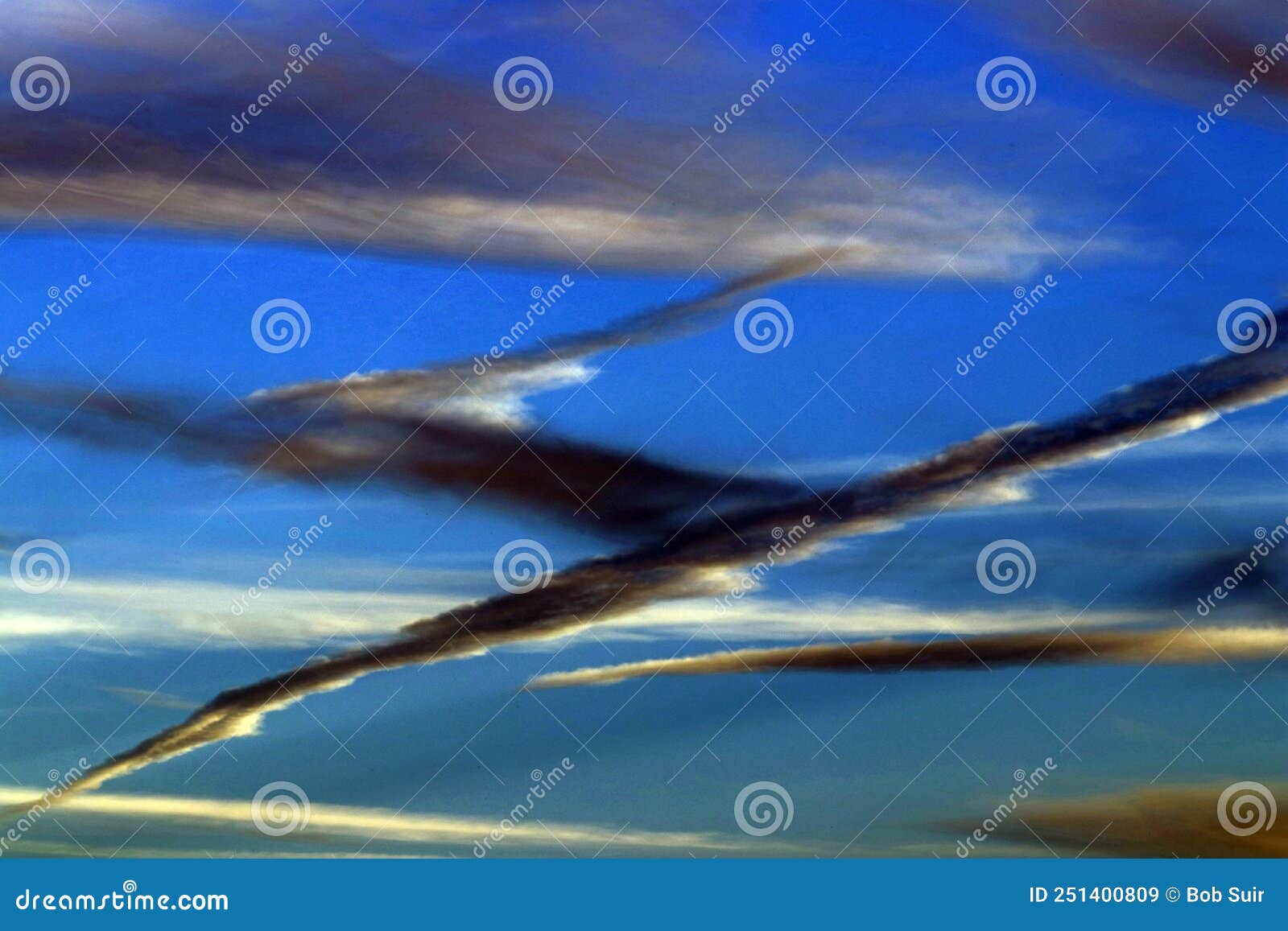 Dramatic Blue Sky and Dark Coloured Clouds Stock Image - Image of ...