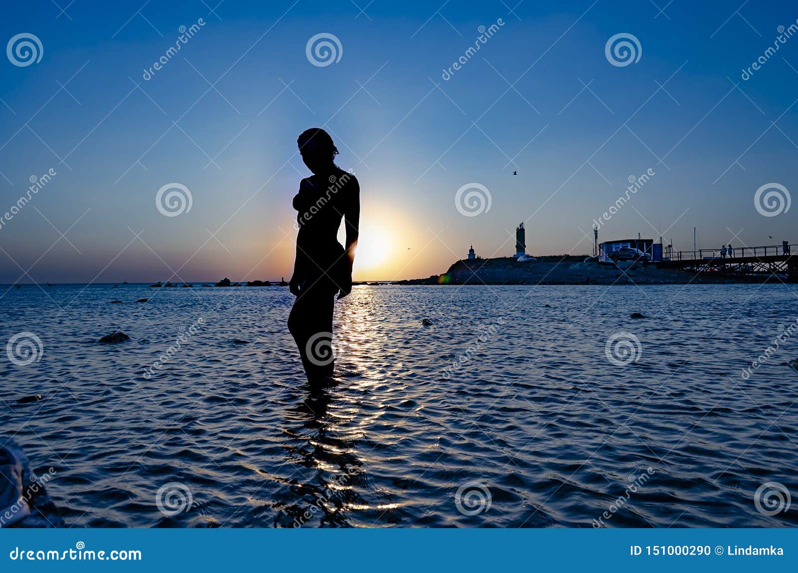 Dramatic Blurred Sunset Landscape Background Stock Photo - Image of ...