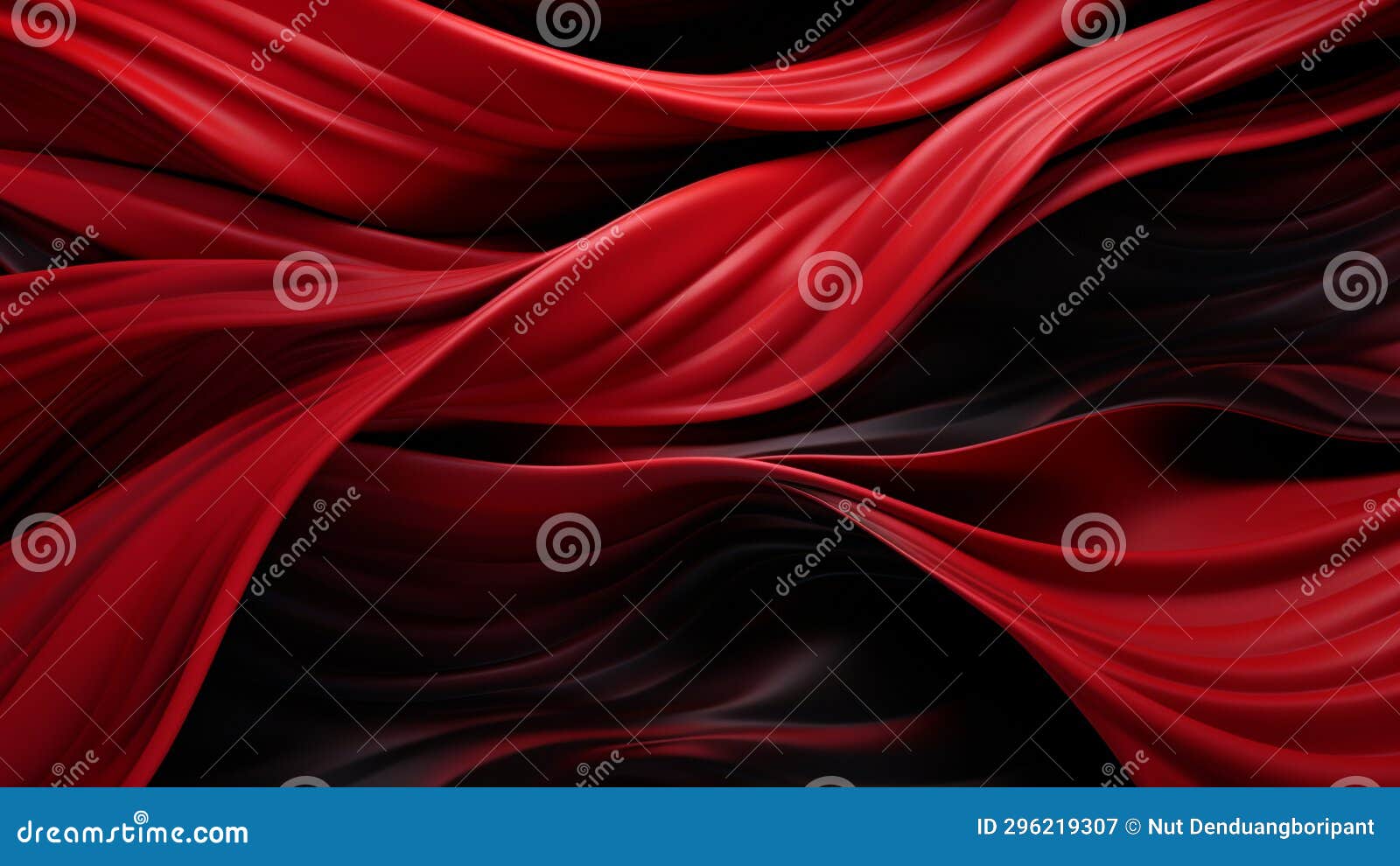 Dramatic and Bold Ruby Red and Black Abstract Pattern Stock ...