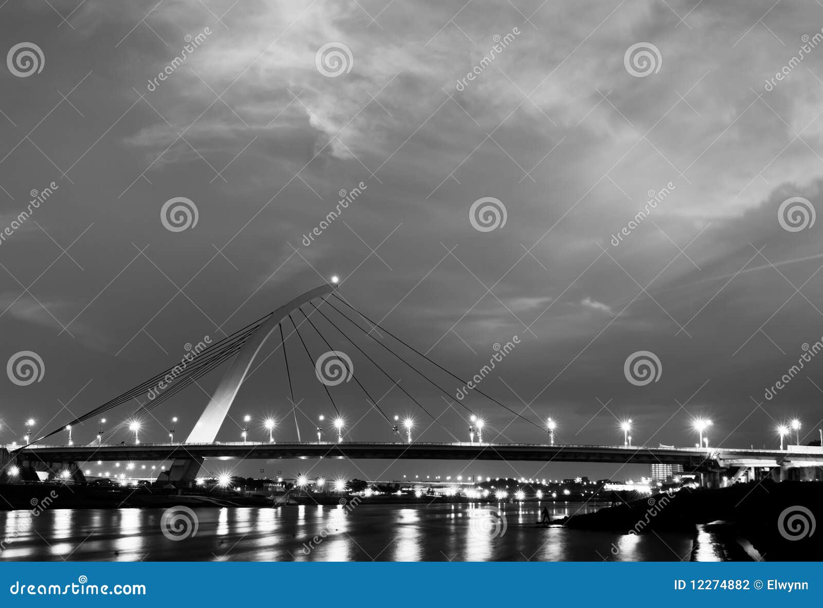 Dramatic bridge stock photo. Image of asian, line, exterior - 12274882