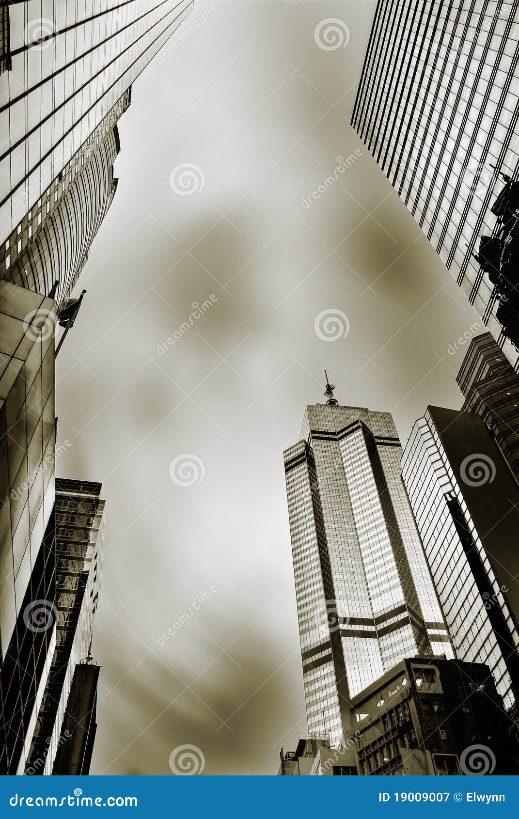 Dramatic cityscape stock image. Image of cloud, dwelling - 19009007