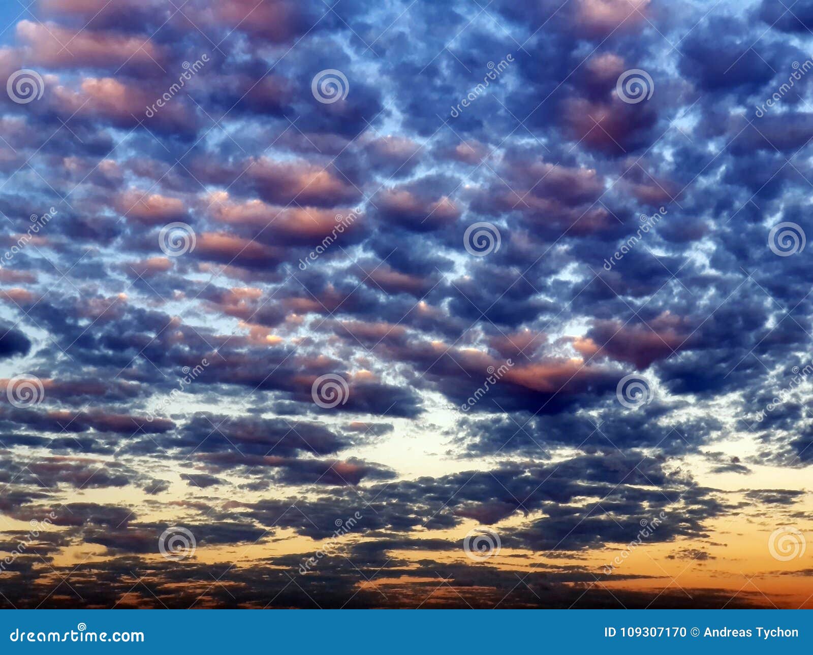 Dramatic cloud scene stock photo. Image of morning, evening - 109307170