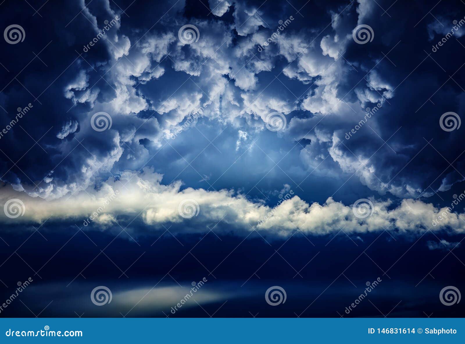 Dramatic Clouds Background stock photo. Image of storm - 146831614