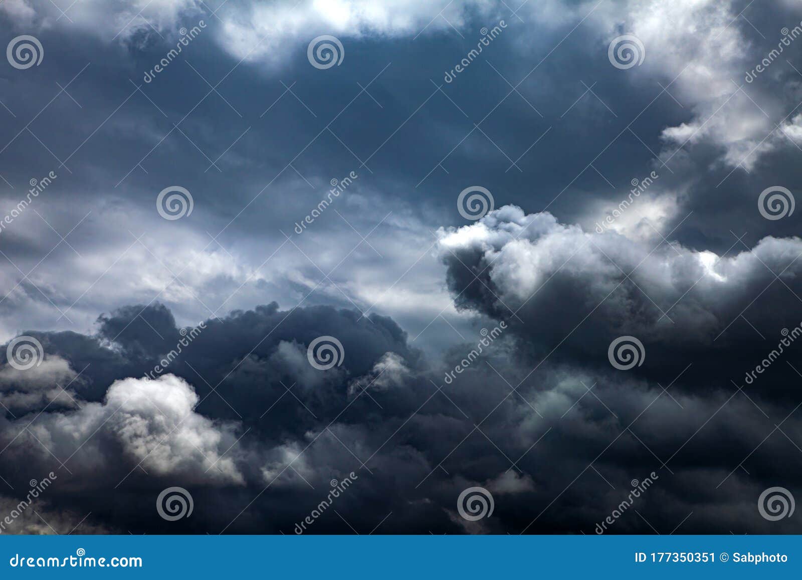Dramatic Clouds Background stock image. Image of dramatic - 177350351
