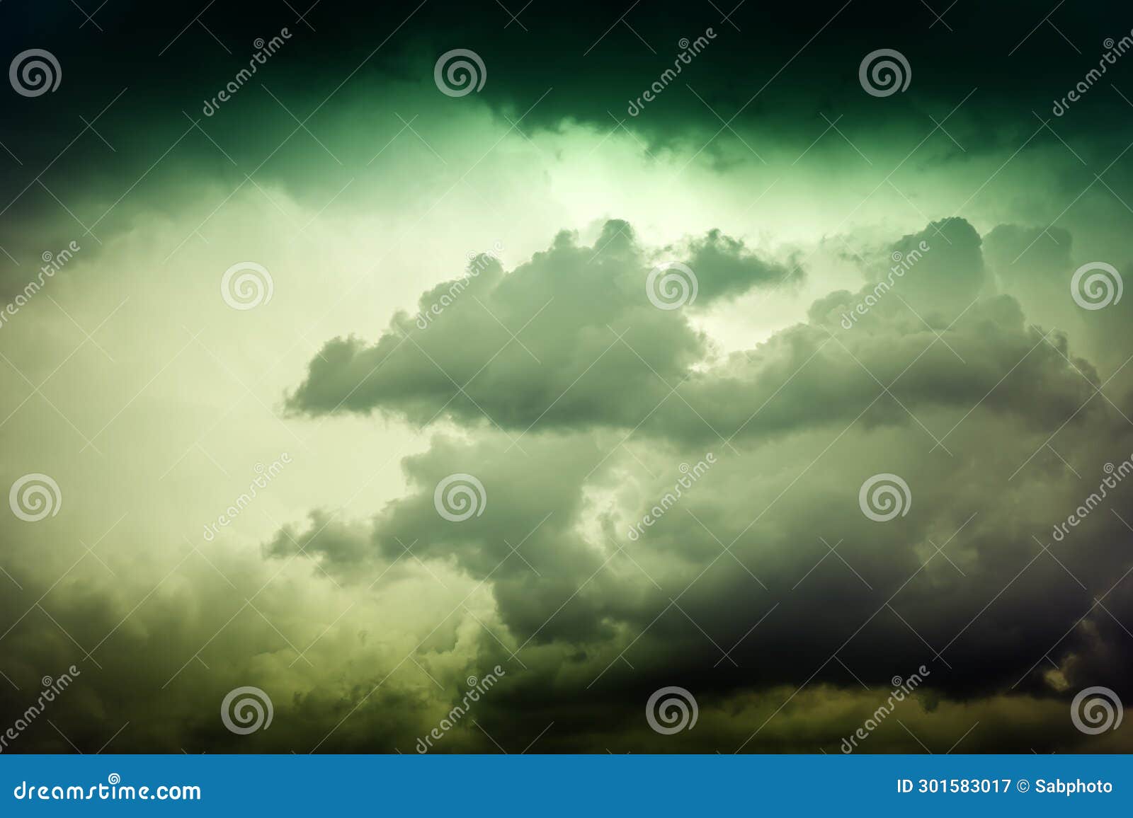 Dramatic Clouds Background stock image. Image of thundercloud - 301583017