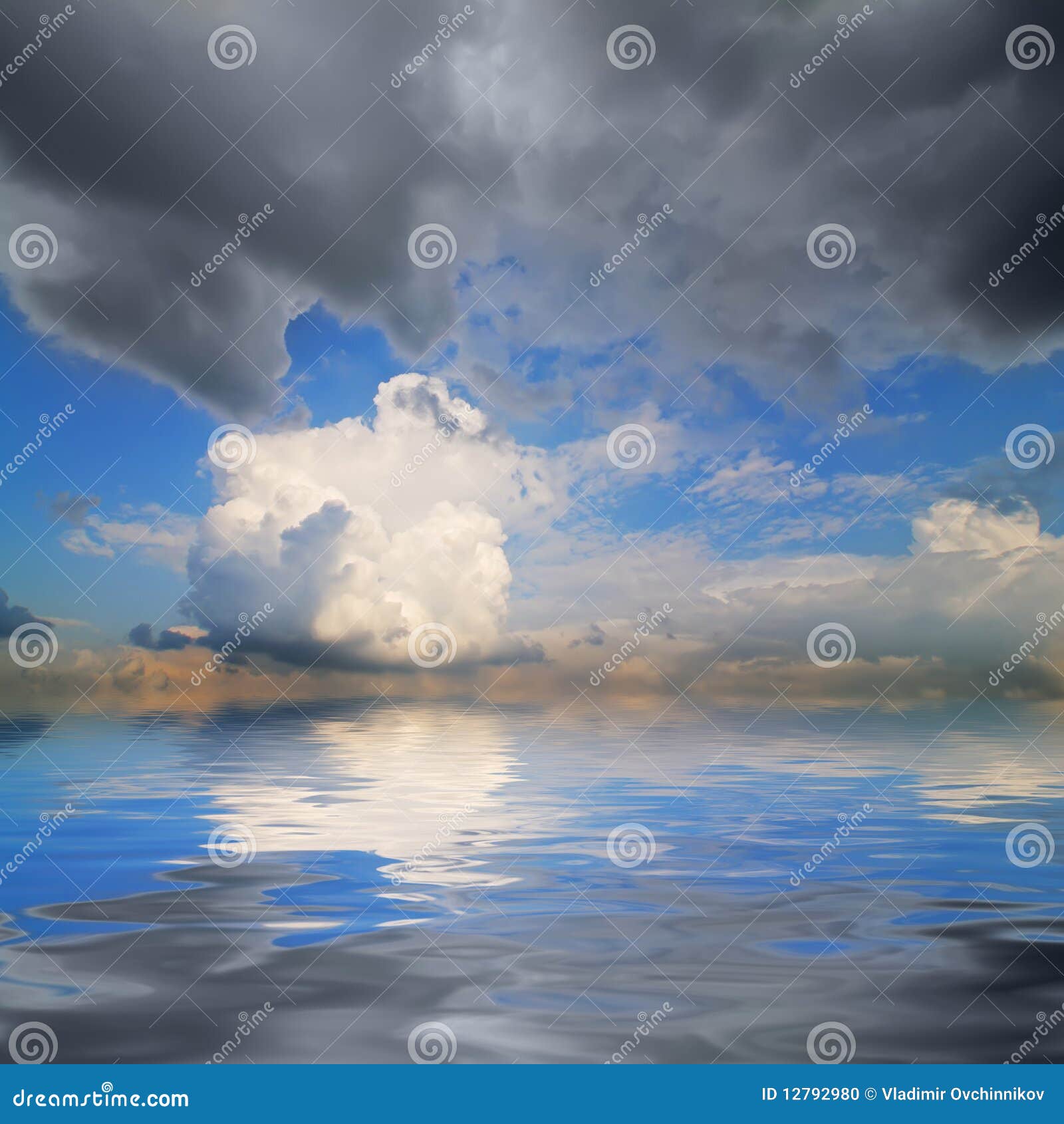 Dramatic cloudscape stock photo. Image of tranquil, nature - 12792980