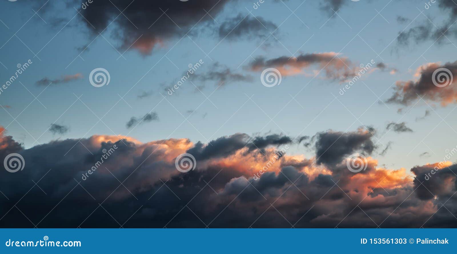 Dramatic cloudscape area stock image. Image of thunder - 153561303