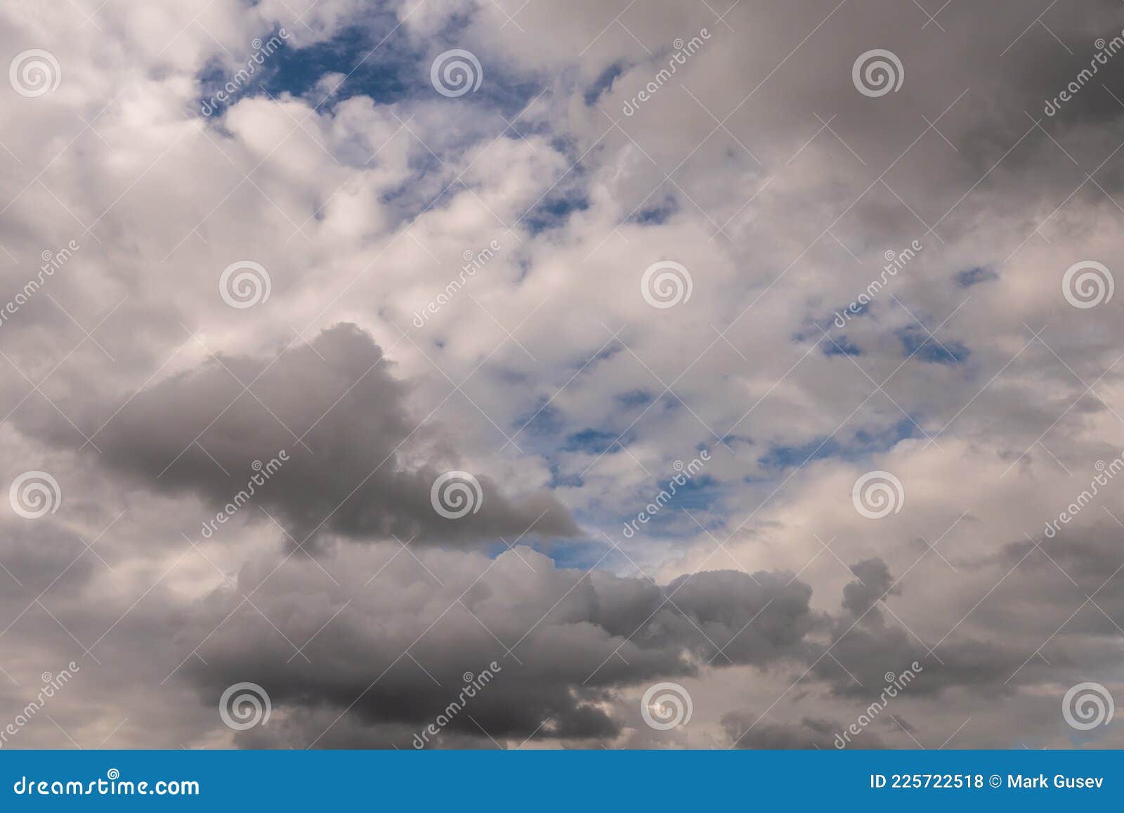 Simple cloudy sky stock photo. Image of freedom, design - 225722518