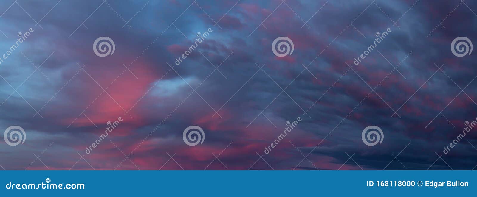 Dramatic and Colorful Cloudscape Background Stock Photo - Image of ...