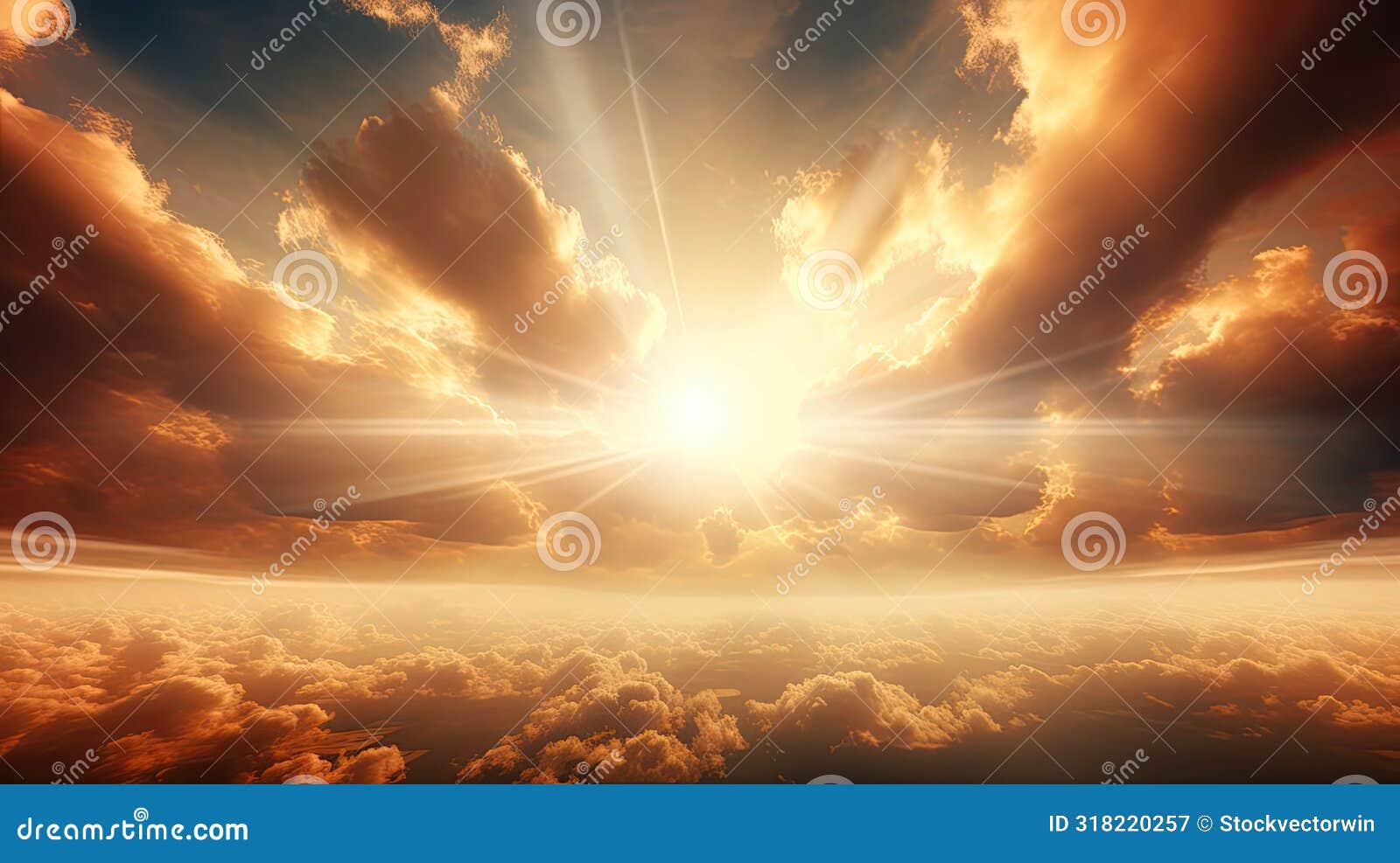 Dramatic curved light rays stock illustration. Illustration of effect ...