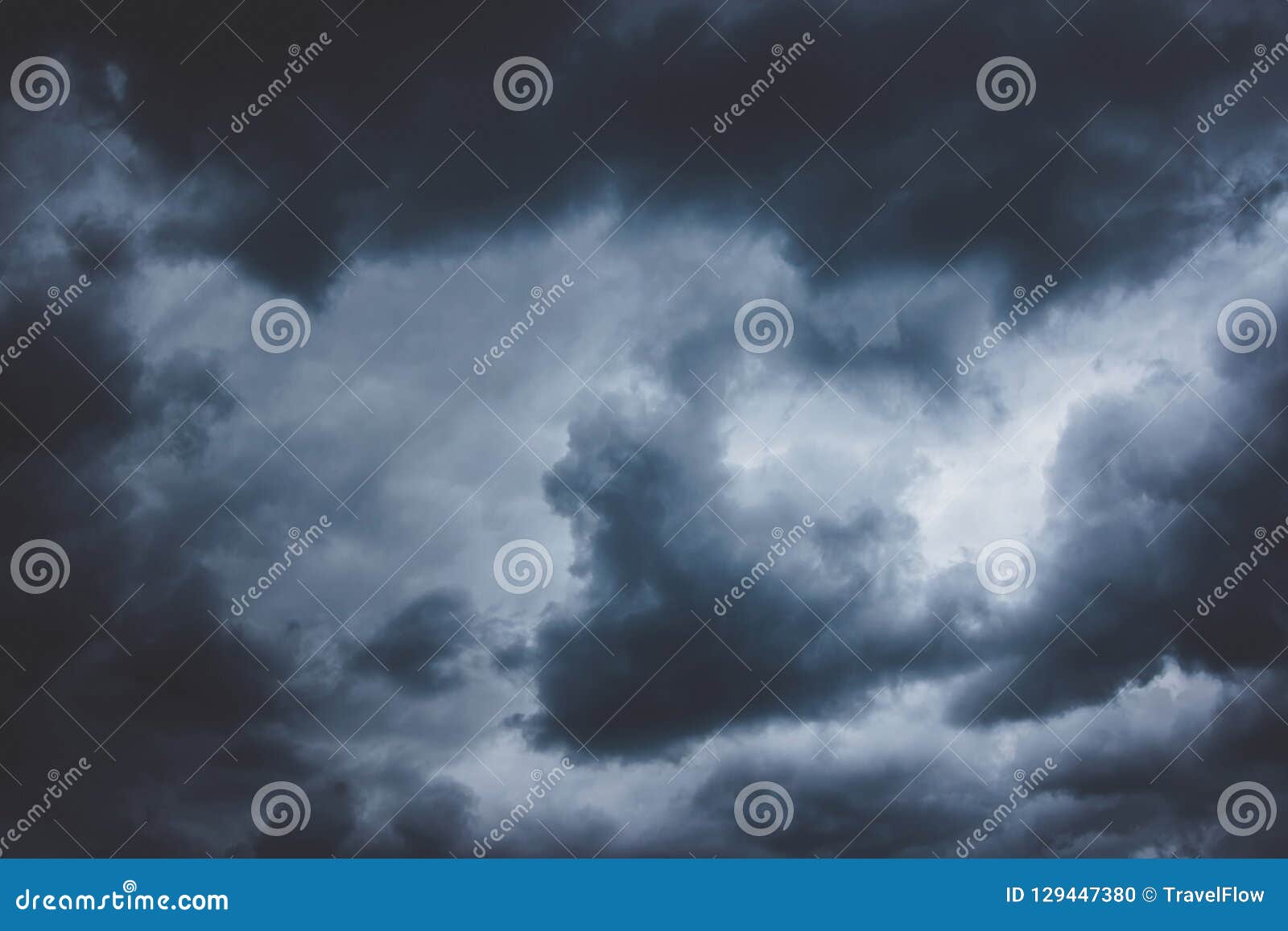 Dramatic dark blue sky stock photo. Image of natural - 129447380