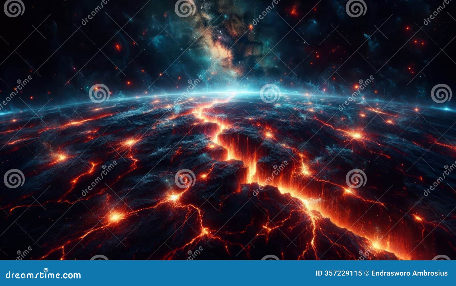 Earth S Apocalyptic Explosion - an Artificially Intelligent Depiction ...