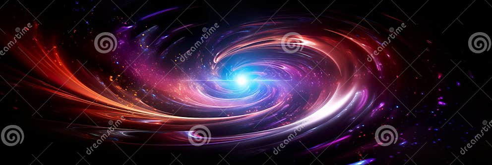 Dramatic Distortion of Light As it Bends Around a Black Hole, Creating ...