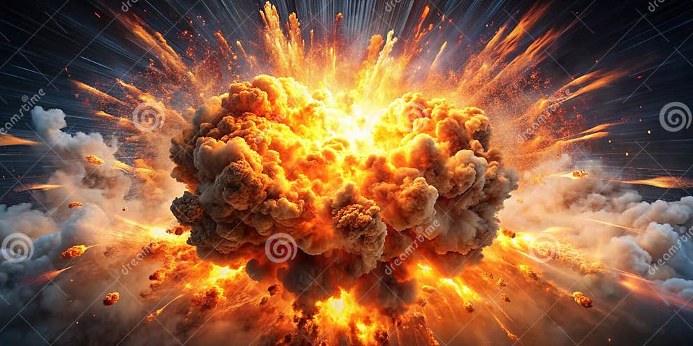 A Dramatic Explosion Captured in the Midst of Motion Indicated by a ...