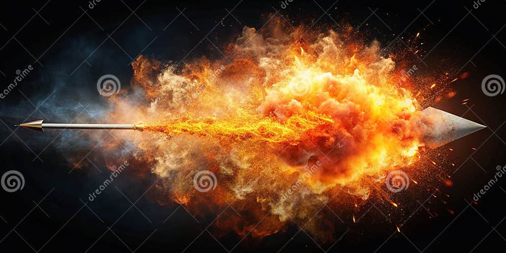 A Dramatic Explosion Captured in the Midst of Motion Indicated by a ...