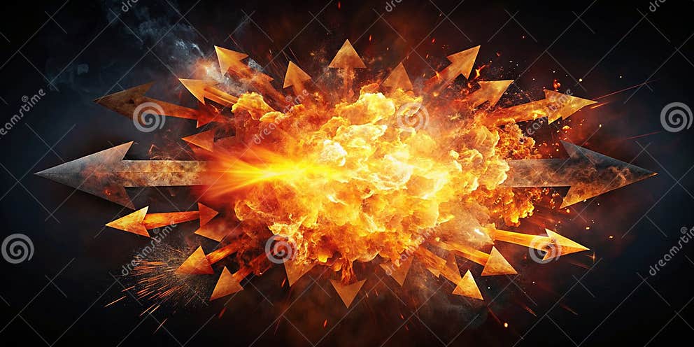 A Dramatic Explosion Captured in the Midst of Motion Indicated by a ...