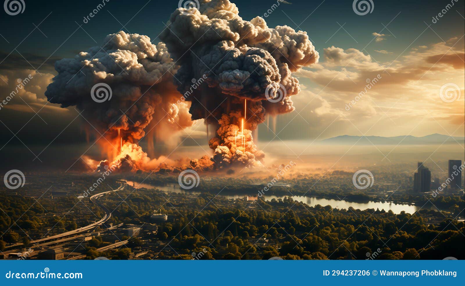 Dramatic Explosion in Israeli City Urban Chaos Unleashed, Generative Ai ...