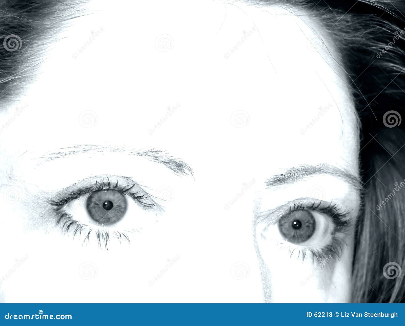 Dramatic Eyes stock photo. Image of cornea, optical, girl - 62218