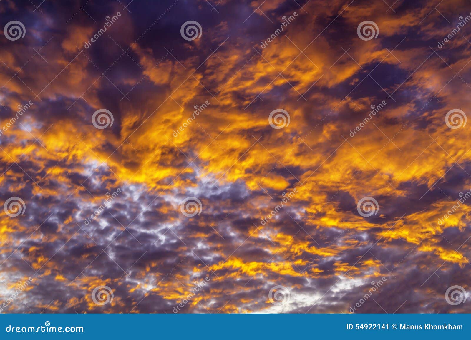 Dramatic fiery sky stock image. Image of dramatic, environment - 54922141