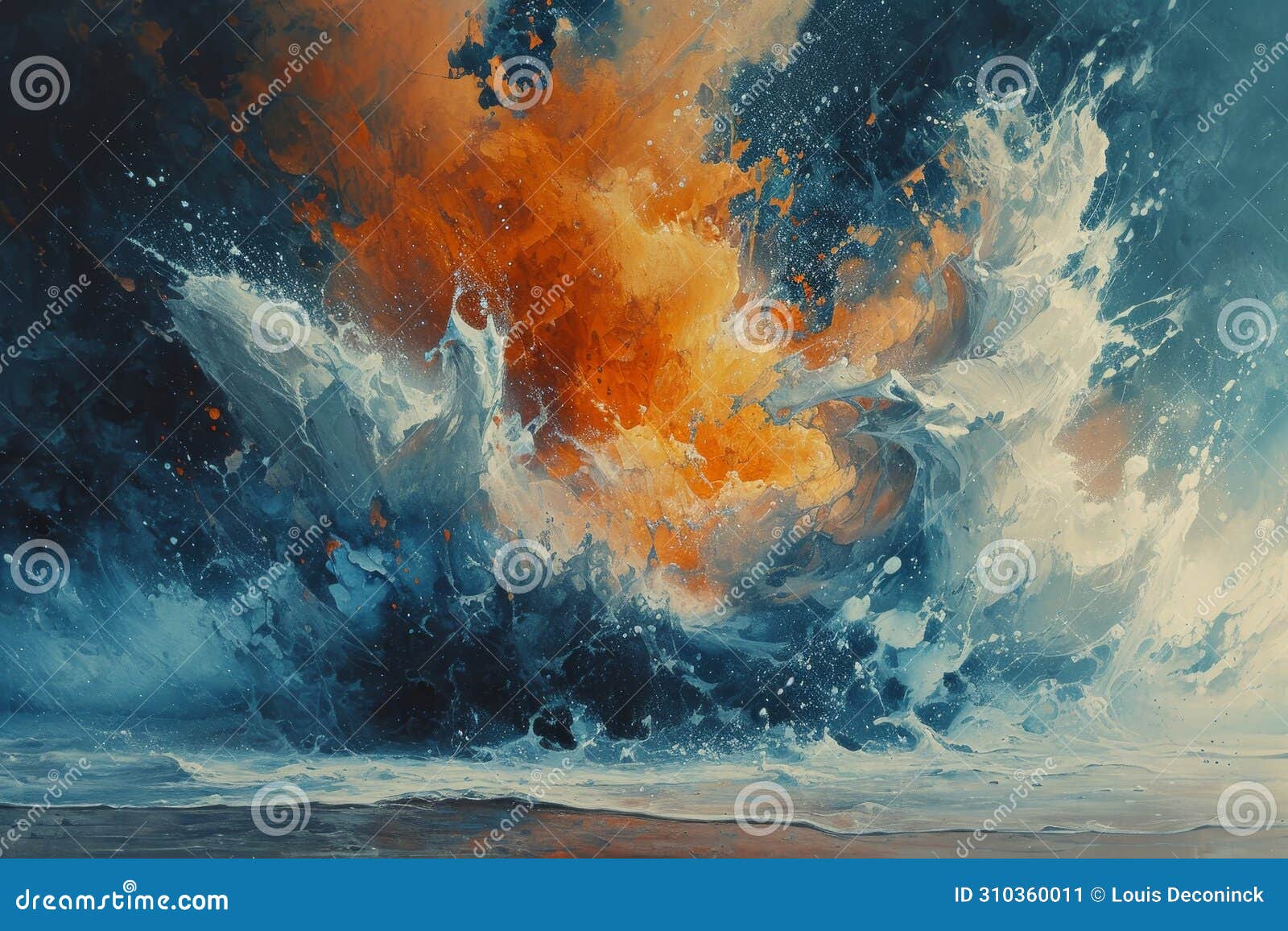 Vigorous Impact Moment stock illustration. Illustration of changing ...