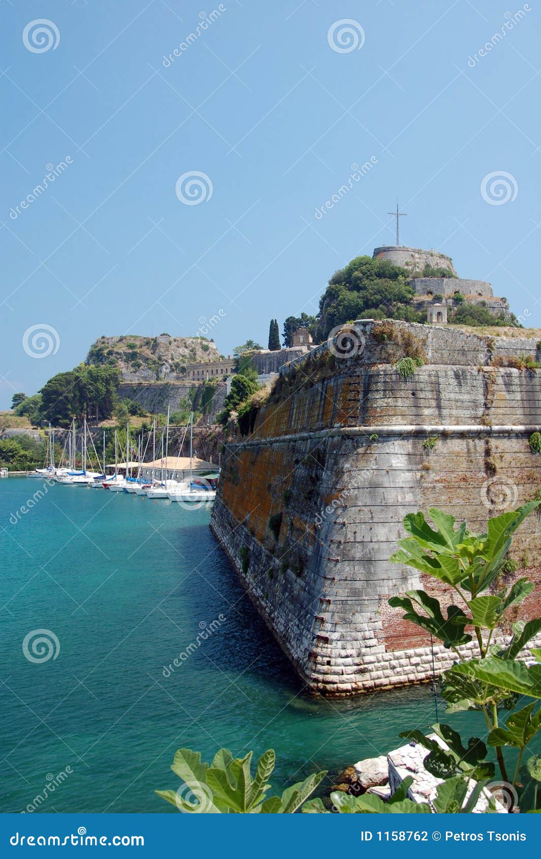 Dramatic fortifications stock photo. Image of carmona - 1158762